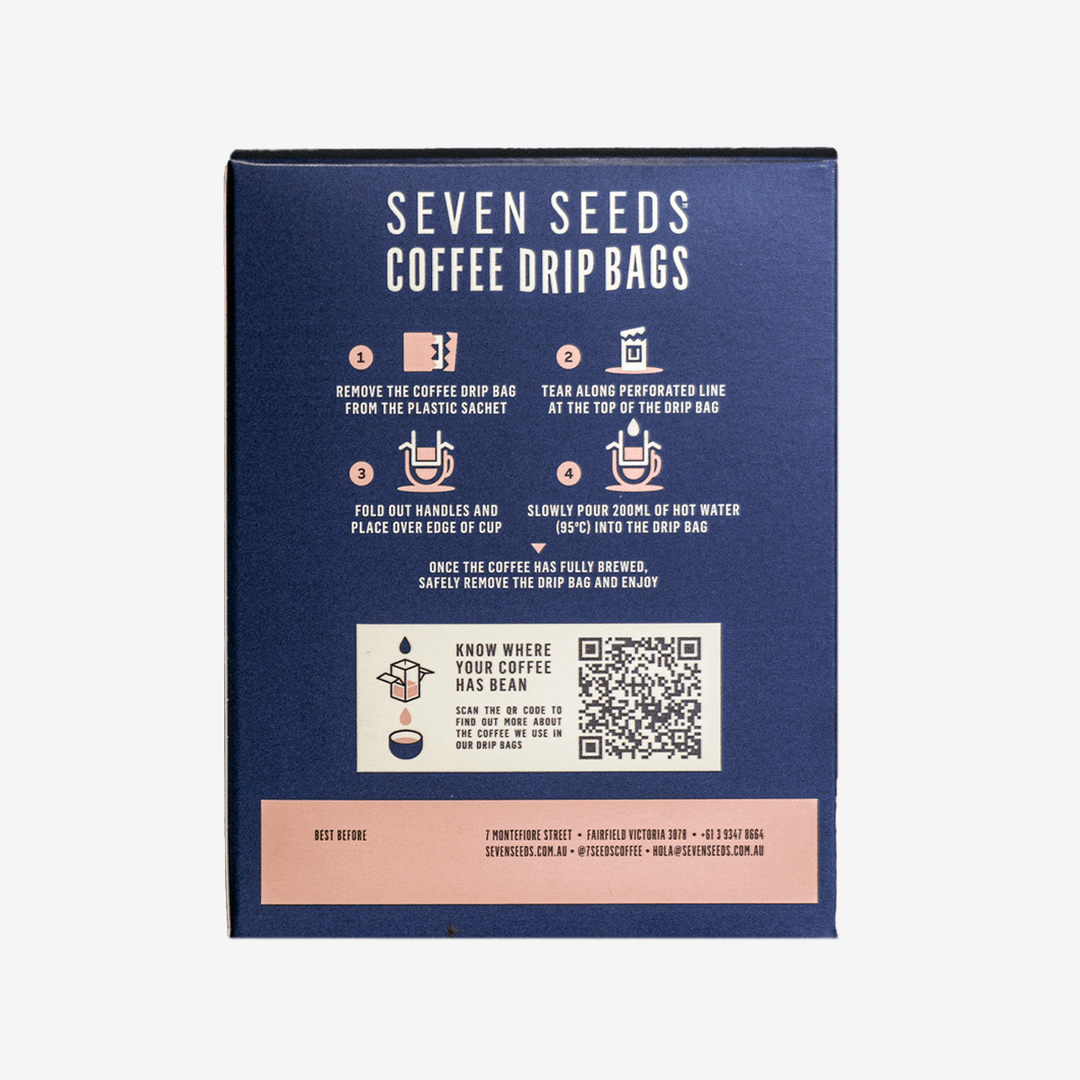 Coffee Drip Bags – Seven Seeds